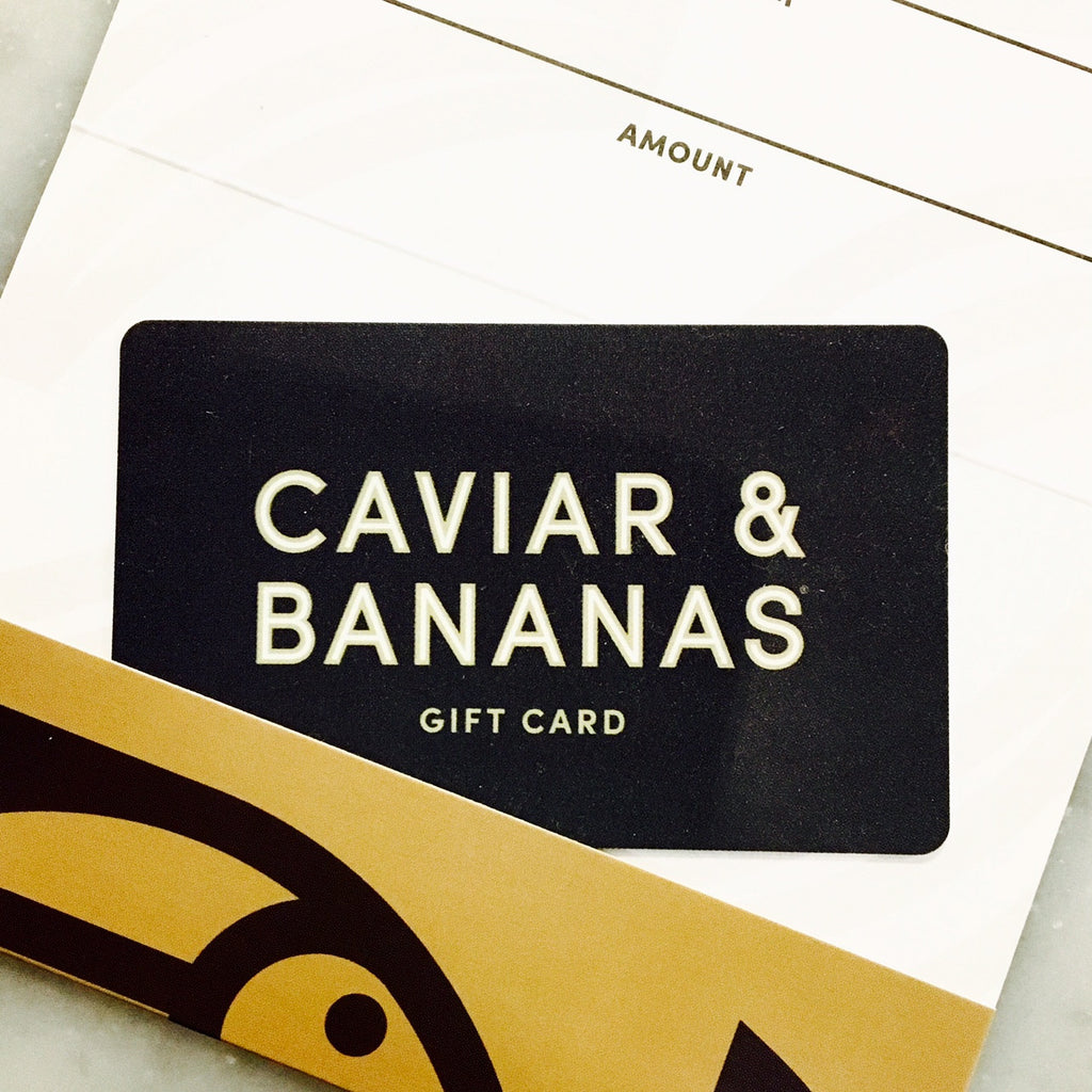 C&B Gift Card - (available in a range of denominations) – Caviar ...
